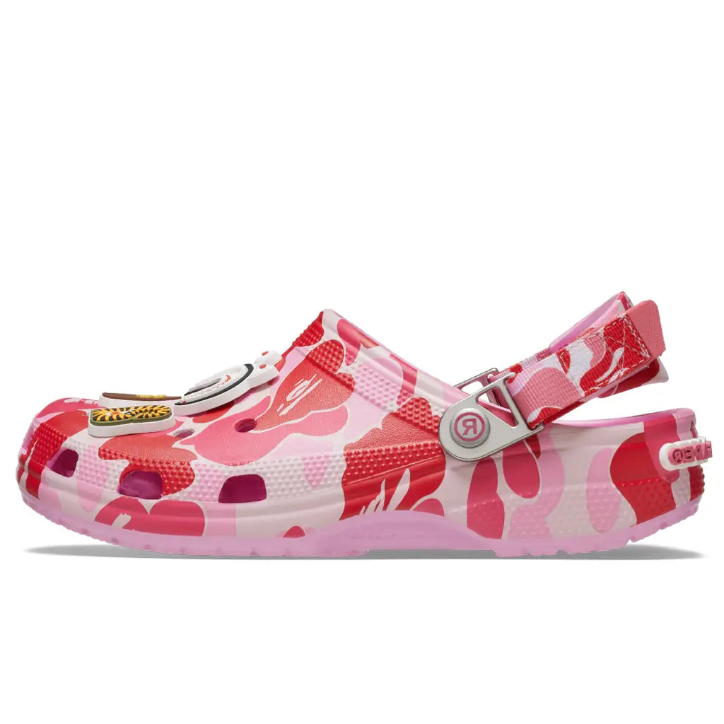 Crocs x A Bathing Ape Classic Clog 'ABC Camo Pink' – SneakerSafe